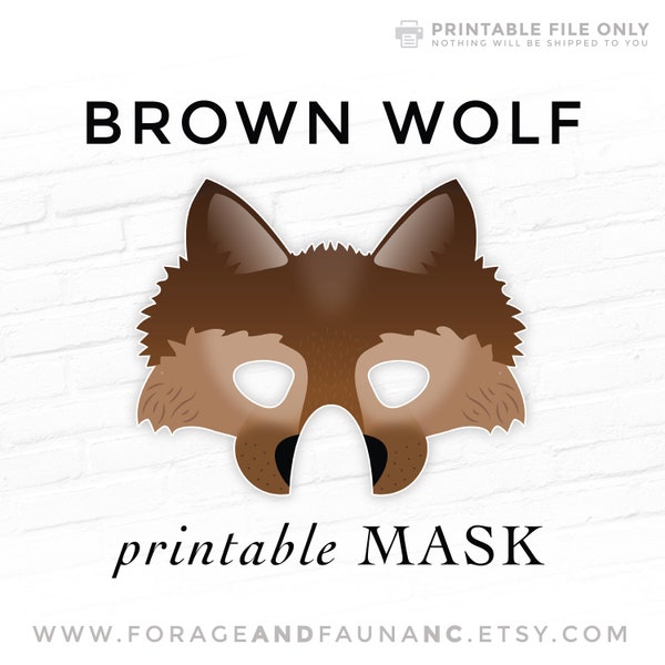 Gorilla Printable Mask Primate Mask King Kong Donkey Kong - Etsy