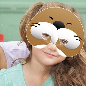 Mole Mask Party Halloween Costume, Photo Booth Prop, Mole Printable ...