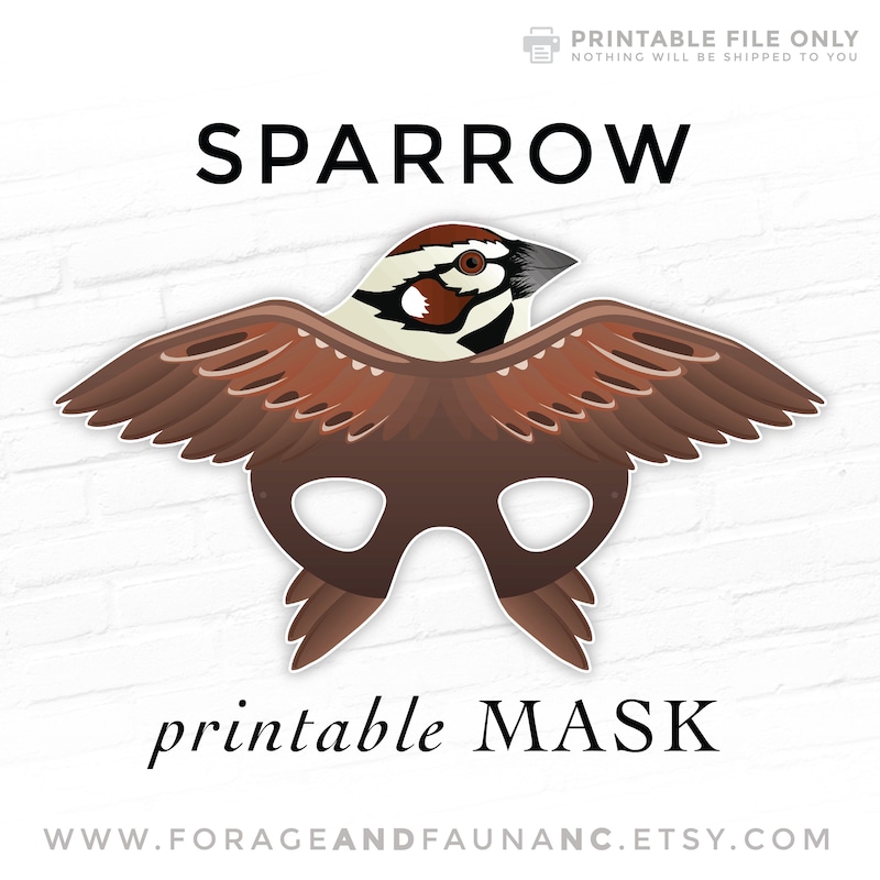 Bird Mask - Etsy