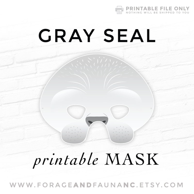 Seal Mask - Etsy