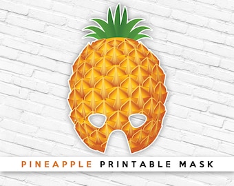 Red Apple Printable Party Mask Fruit Mask Party Play Props | Etsy