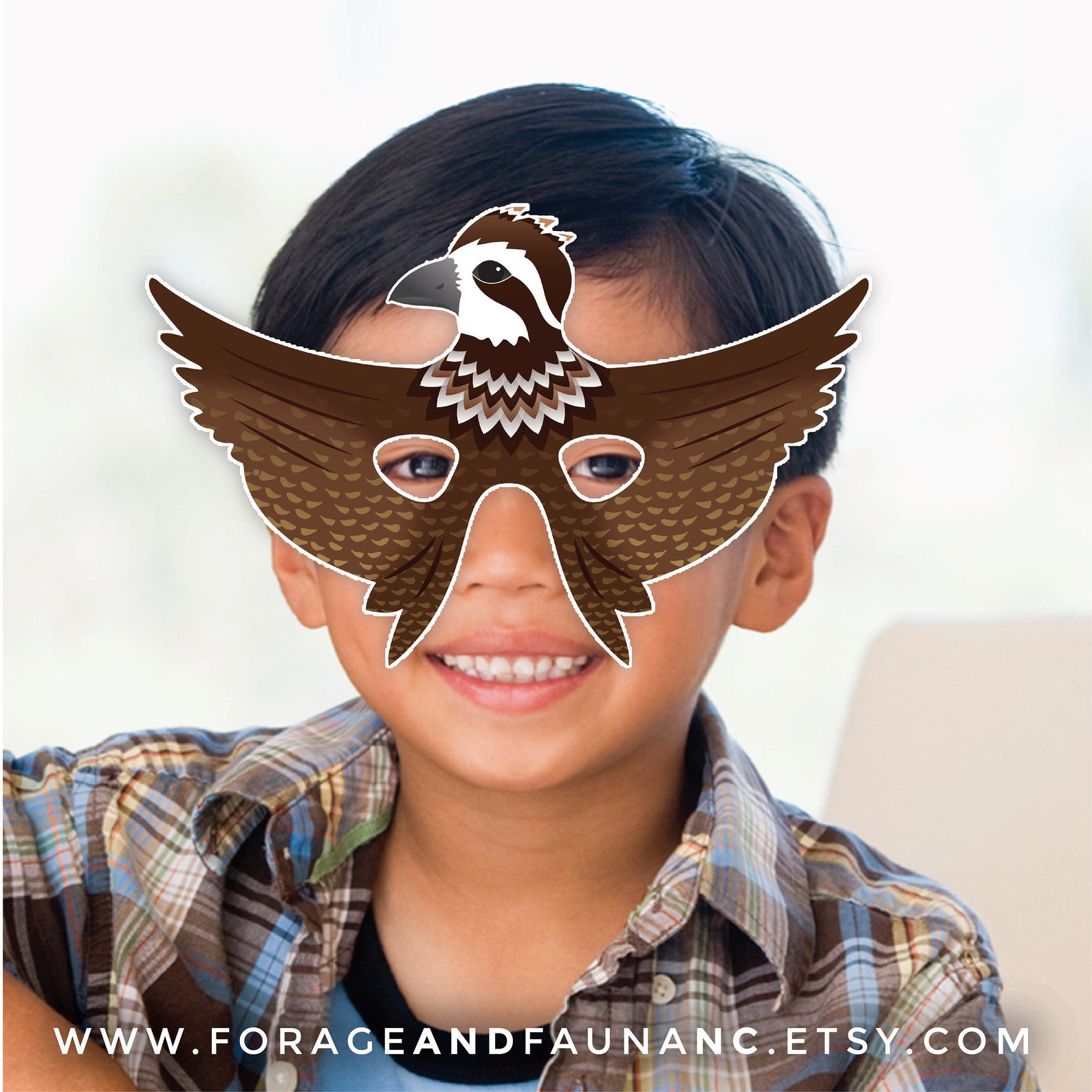 Northern Bobwhite Quail Printable Bird Mask Hunting Game Bird - Etsy