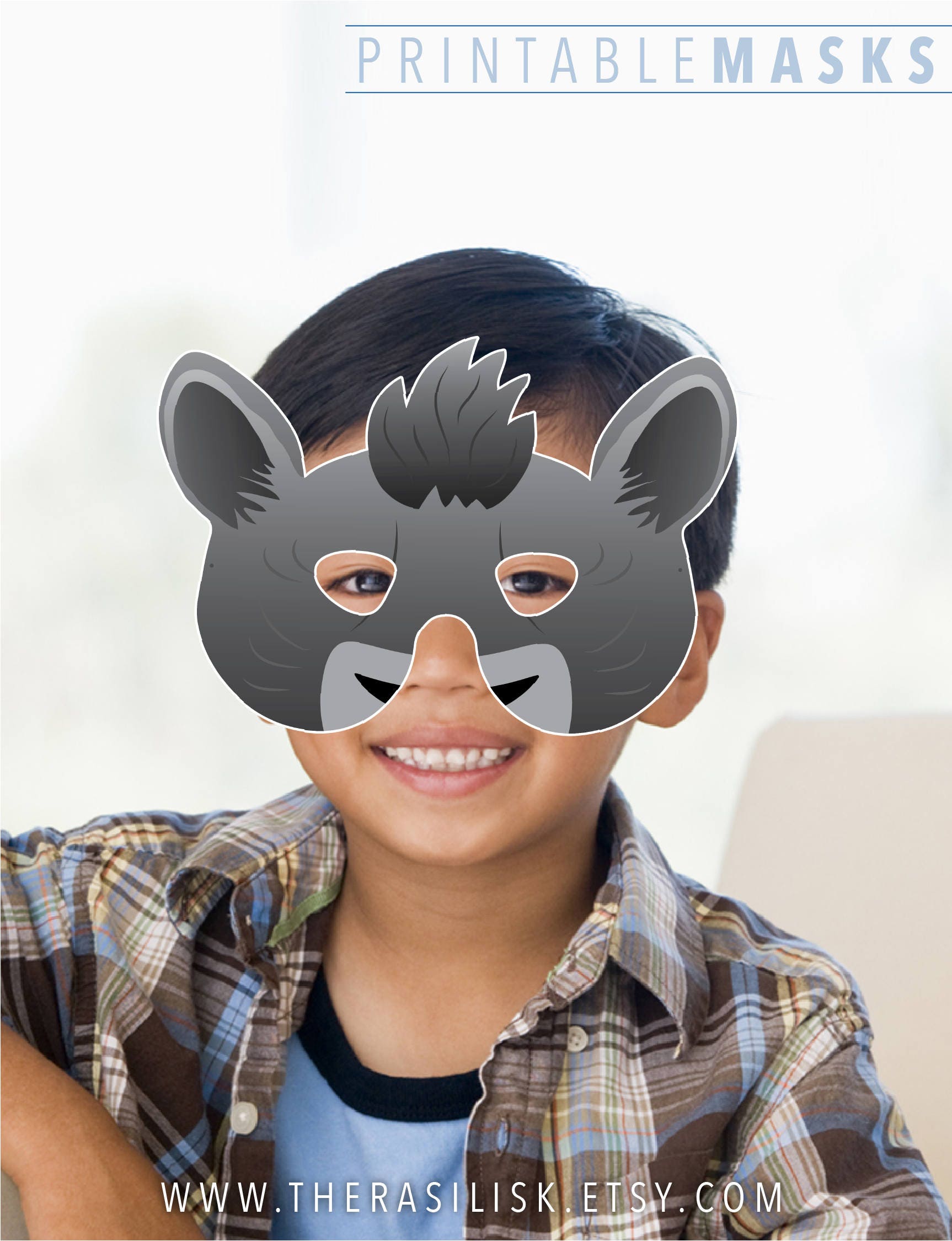 Nativity Scene Costume Set of 10 Printable Masks - Pretend Play Living ...