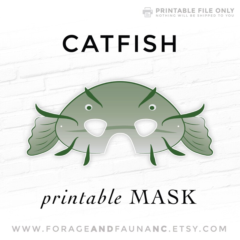 Fish Mask - Etsy