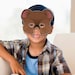 Weasel Ferret Printable Animal Party Mask, Brown Ferret Animal Mask ...