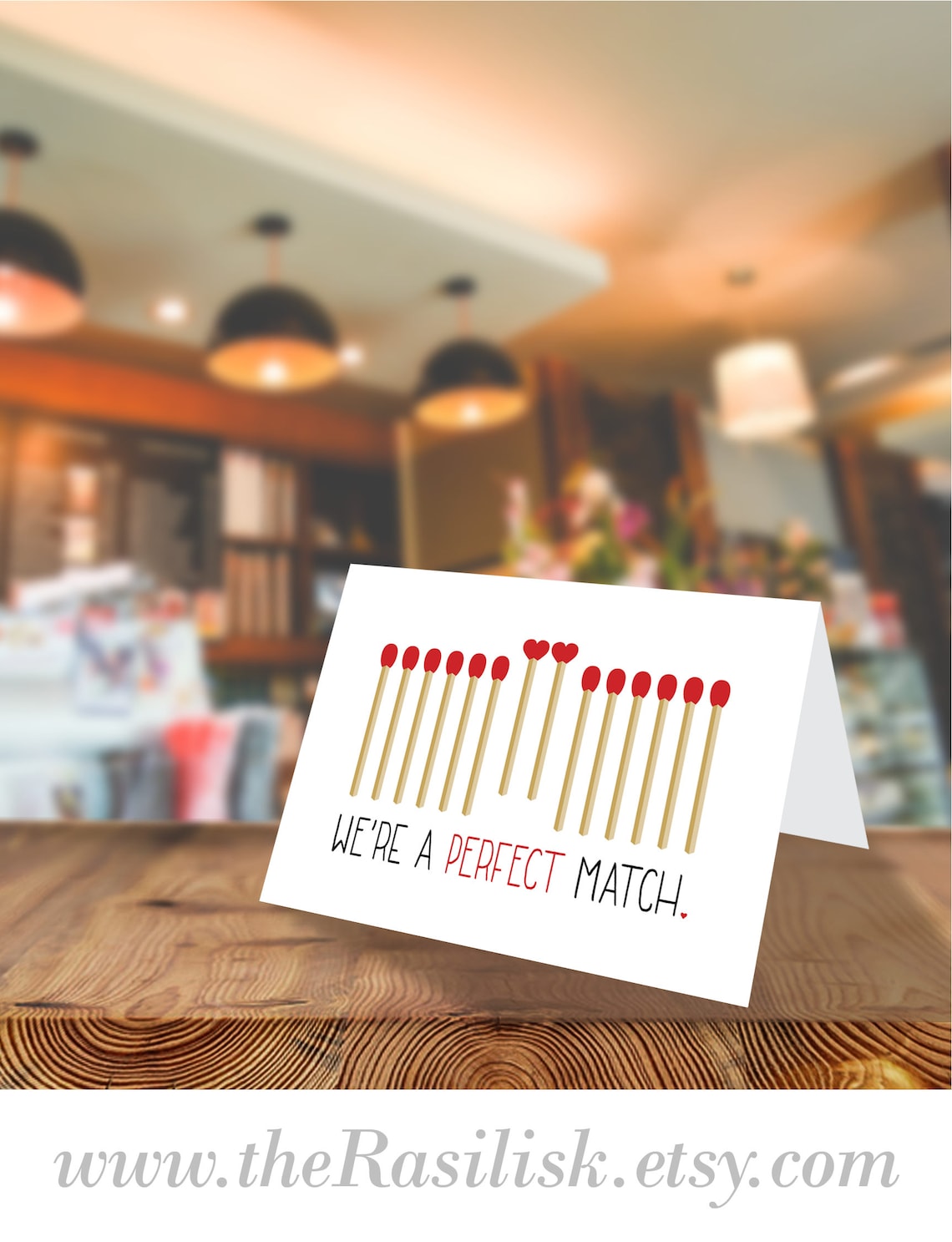 We're the Perfect Match Funny Printable Valentine Geeky Valentines Card ...