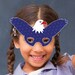 Patriotic 4th of July Red White & Blue Bald Eagle Mask Printable ...