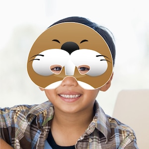 Mole Mask Party Halloween Costume, Photo Booth Prop, Mole Printable ...