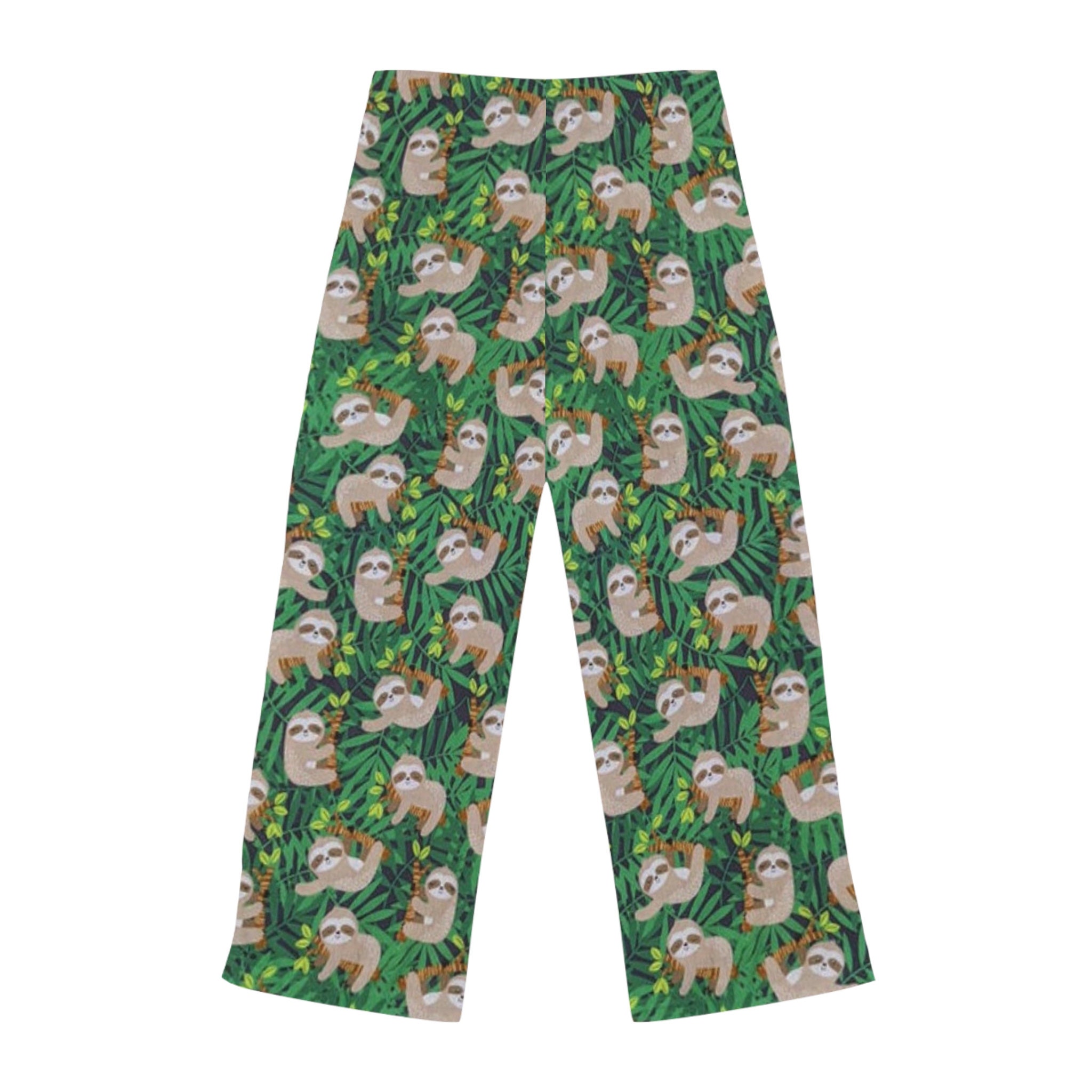 Ladies Pajama Pants Sloths, Sloth Lovers Pjs, Ladies Novelty Pj Bottoms ...