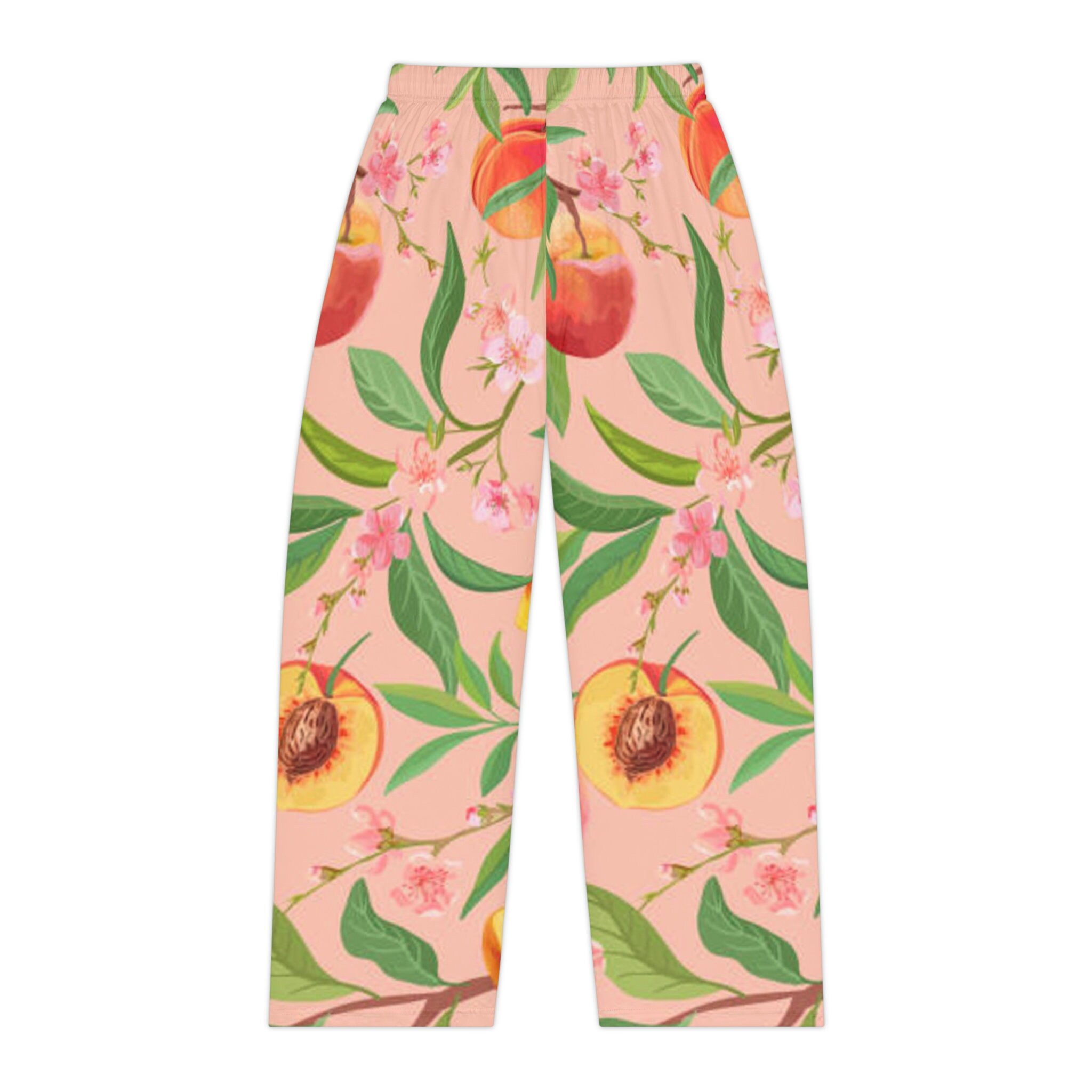 Ladies Peaches Pj Bottoms, Peach Loungewear, Womens Pjs, Novelty Pj ...
