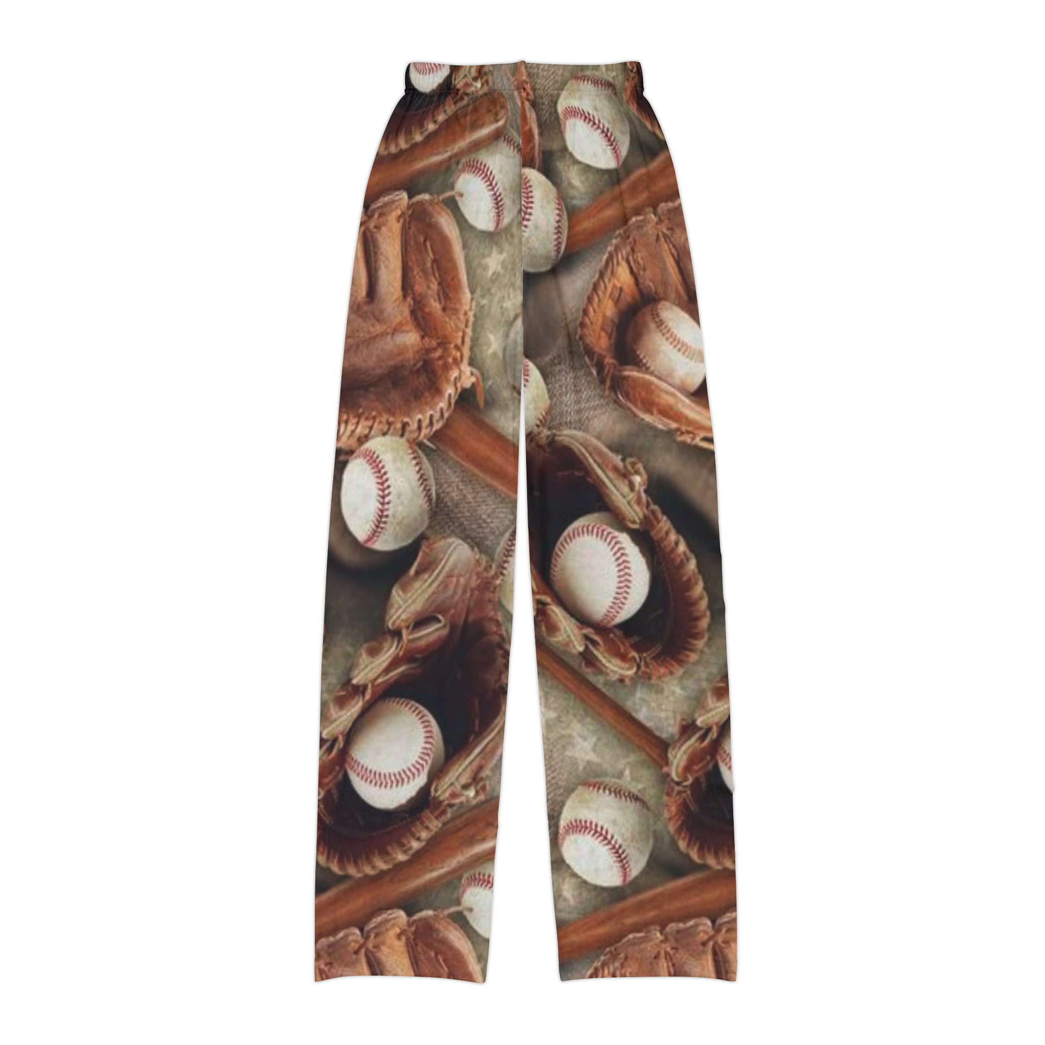 Kids Baseball Themed Pajama Bottoms Baseball Player Kids Pj - Etsy