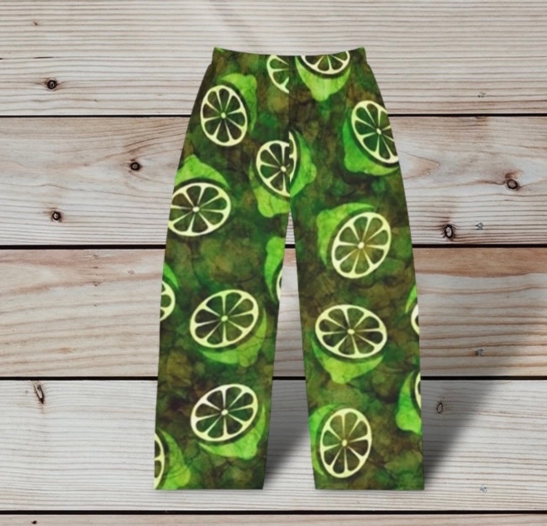 Men's Pajama Pants Cocktail Limes Lime Slices Pj Pants - Etsy