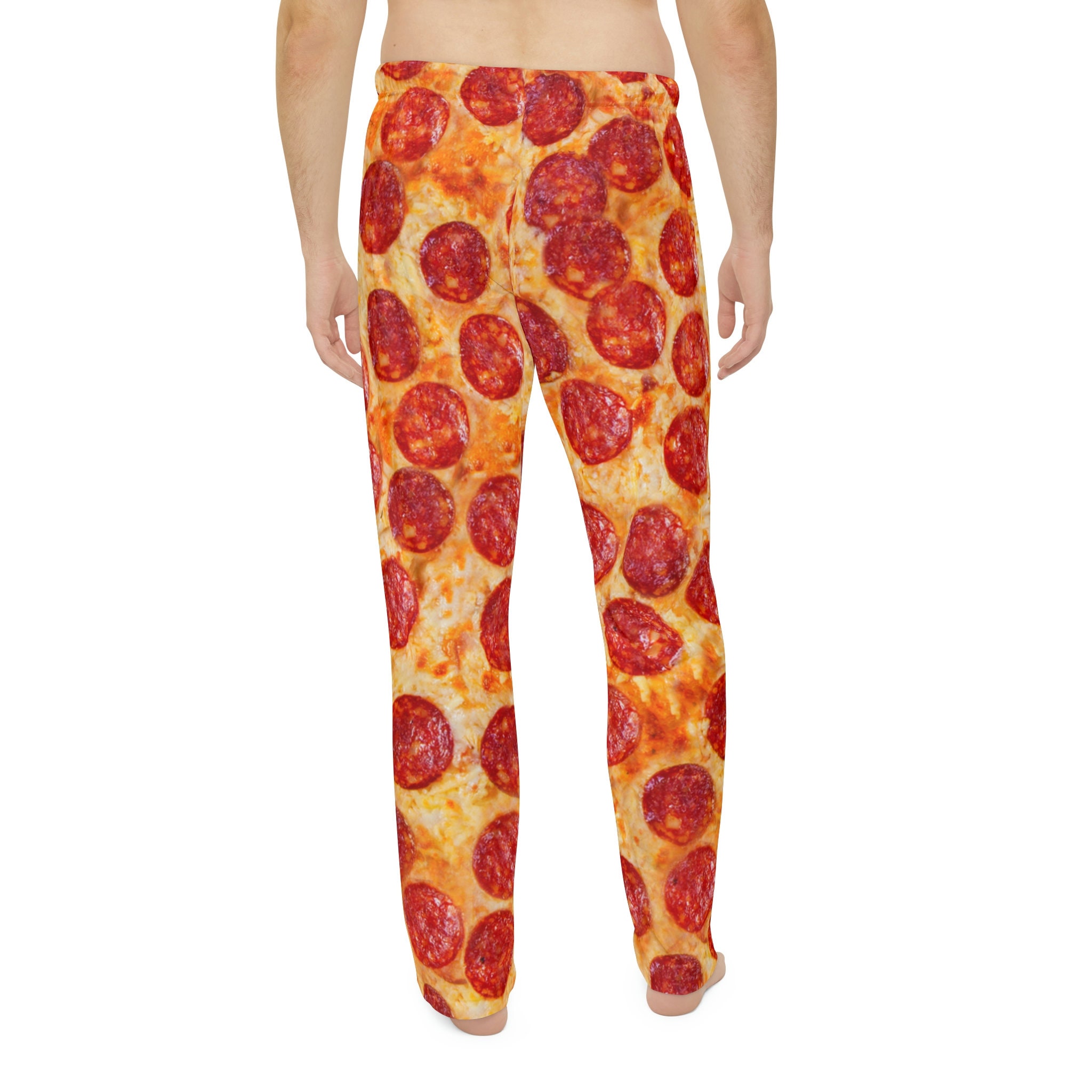 Men's Pajama Pants Pepperoni Pizza, Funny Men Pj Pants, Novelty Gift ...