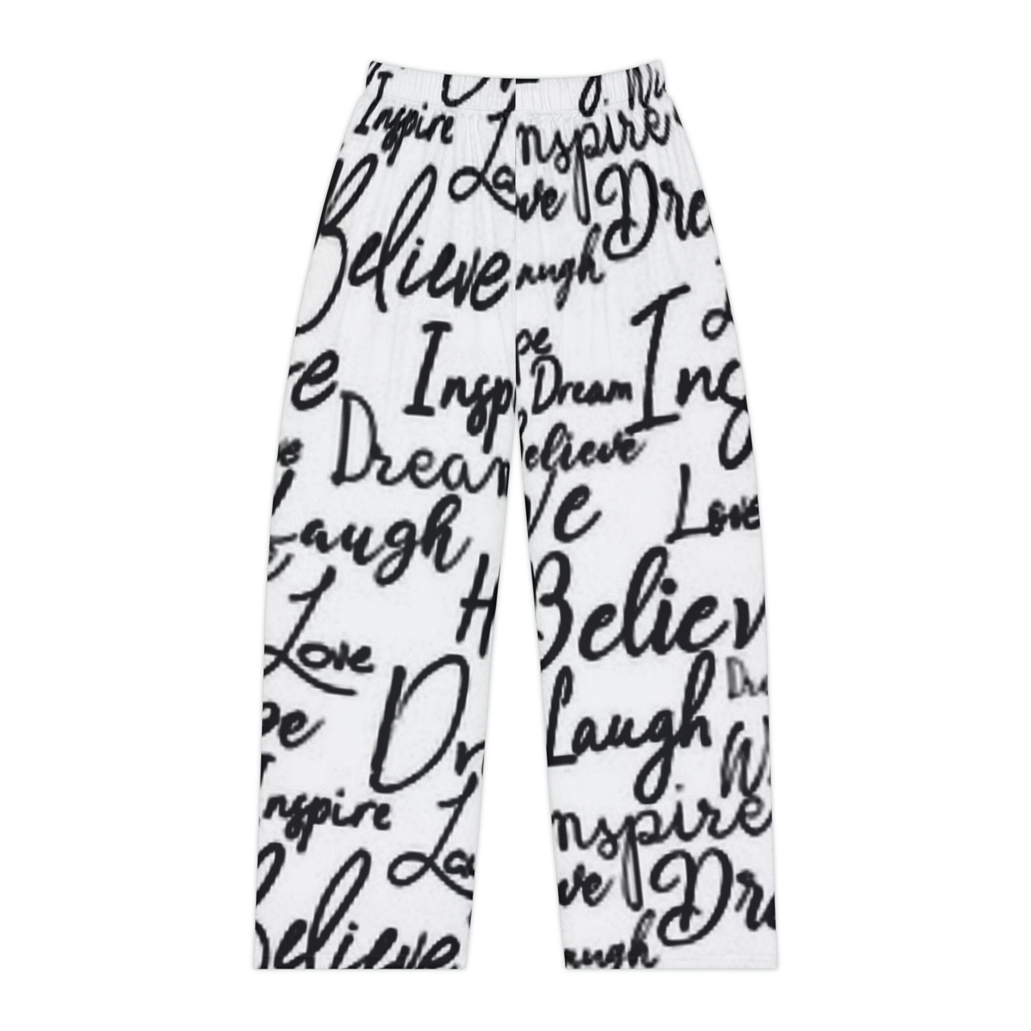 Ladies Pajama Pants Inspirational Words Inspo Wording Novelty - Etsy