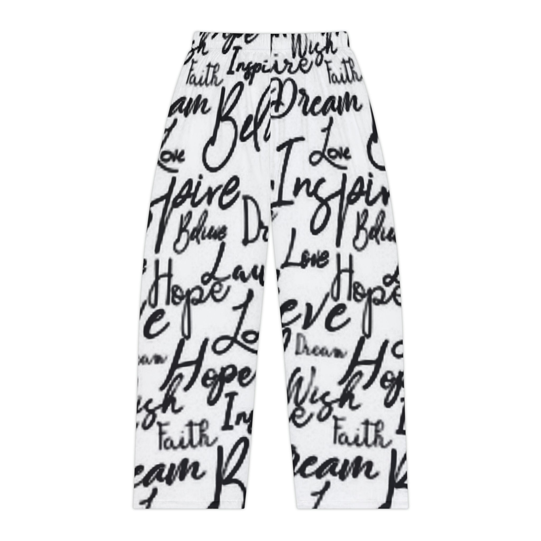 Ladies Pajama Pants Inspirational Words Inspo Wording Novelty - Etsy