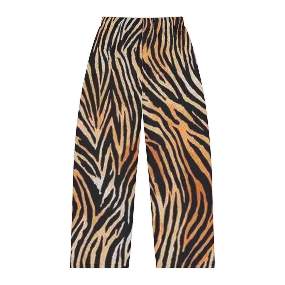 Ladies Tiger Print Pajama Pants, Glam Tiger Pj Pants, Novelty Pj ...