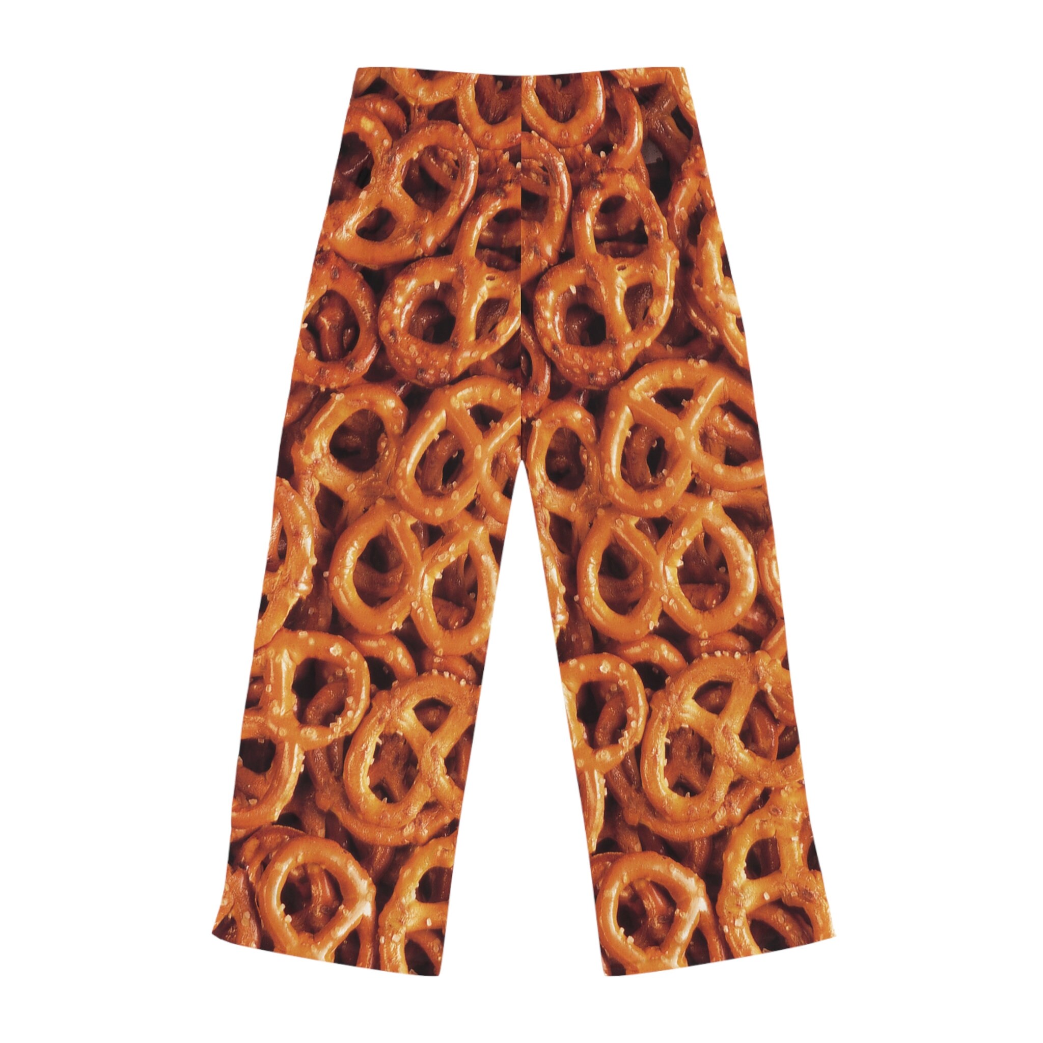 Women's Pajama Pants Pretzels, Funny Food Pjs, Ladies Novelty Pj ...