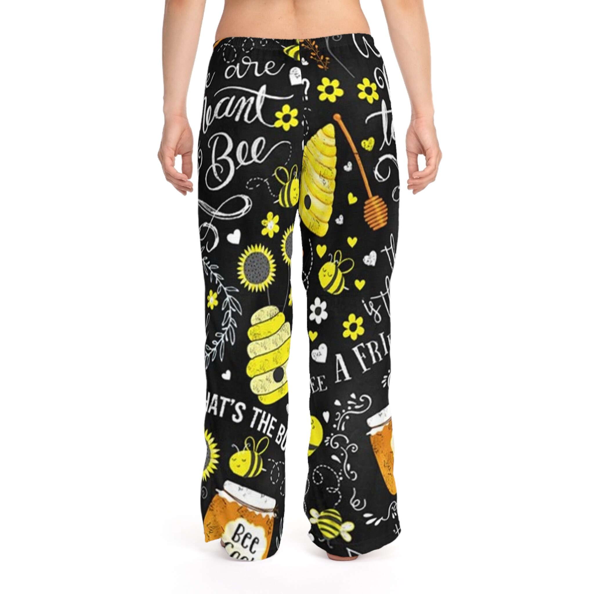 Women's Pajama Pants Bee and Honey Bee Keeper Pjs Ladies - Etsy