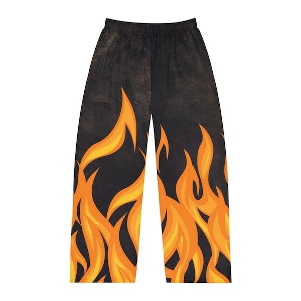 Fire Print Pants - Etsy