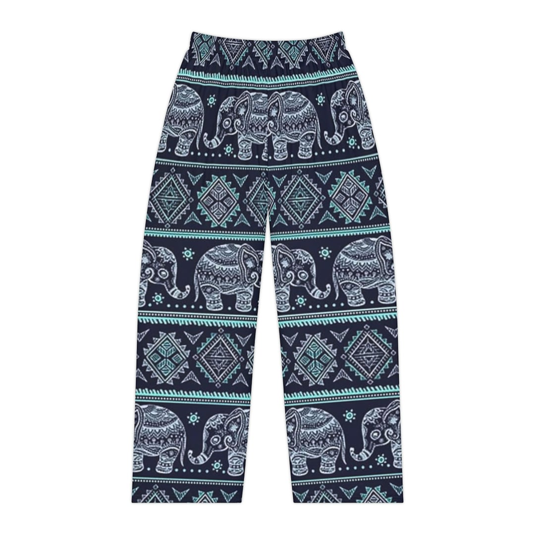 Ladies Elephant Pj Pants, Elephants Pajama Pants, Novelty Fun Lounge ...