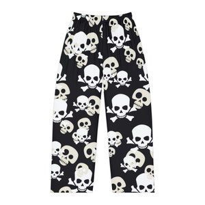 Skull Themed Women's Pajama Pants Pirate Skulls Ladies - Etsy