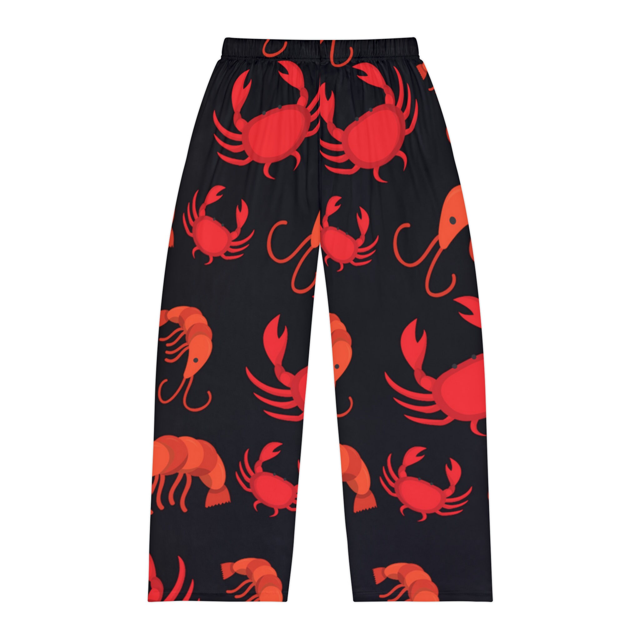 Men's Pajama Pants Crab and Shrimp, Mens Fashion Pj Pants, Novelty ...