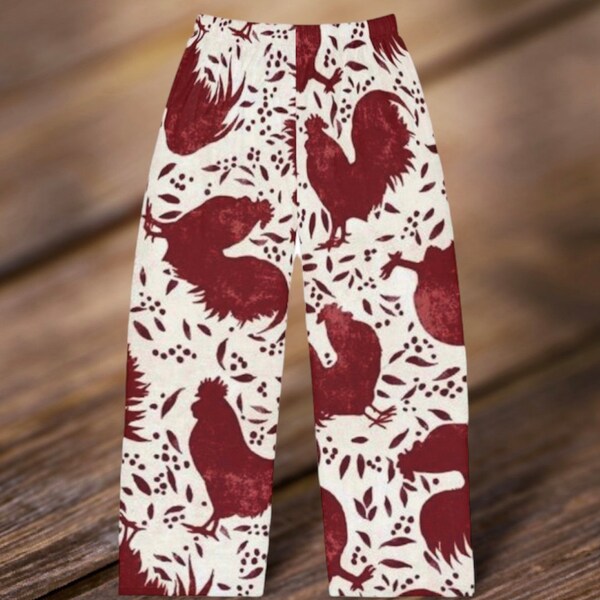 Mens Chicken Pj Pants - Etsy