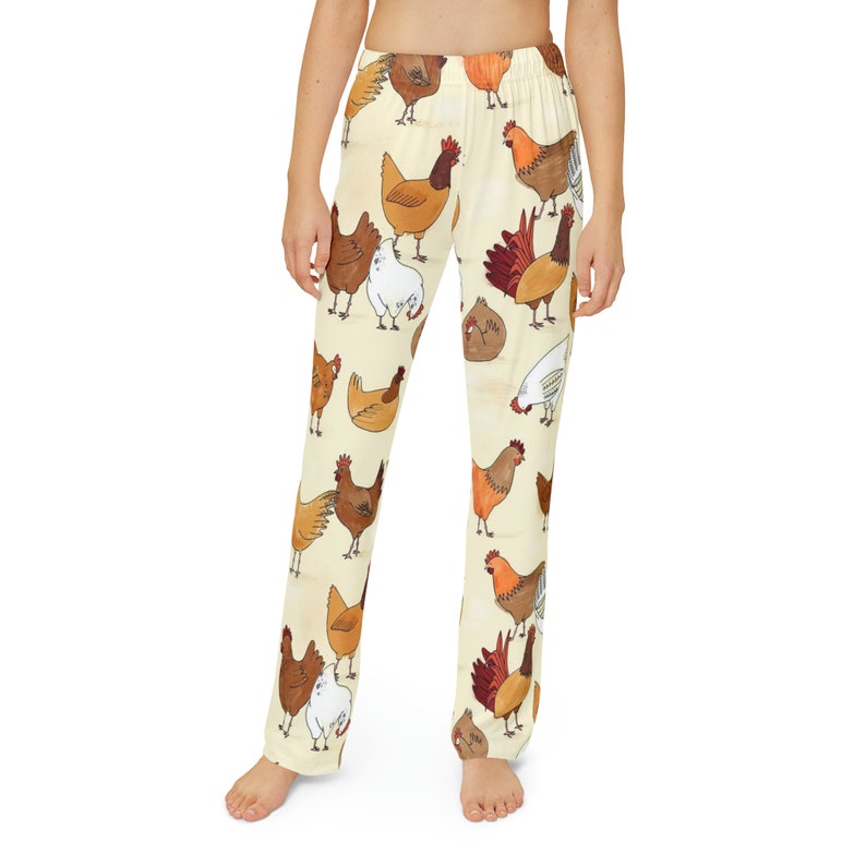 Kids Chicken Pj Pants Chickens Pajama Pants Novelty - Etsy