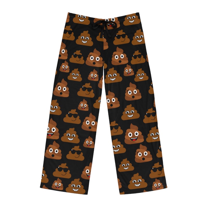 Men's Funny Poop Emoji Pajama Pants Gag Gift Pj Bottoms - Etsy