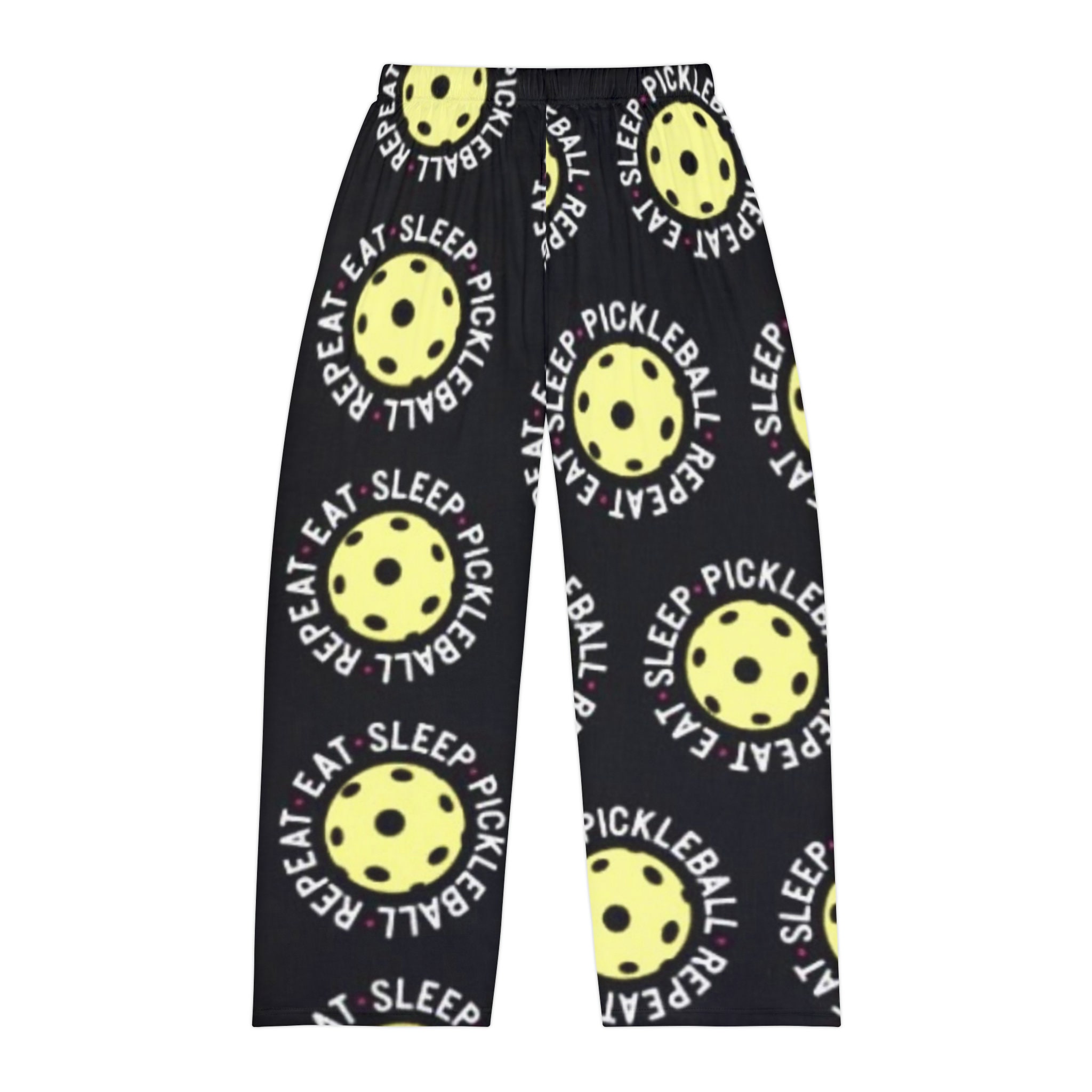 Men's Pajama Pants Pickleball Themed Pickleball Pj Pants - Etsy