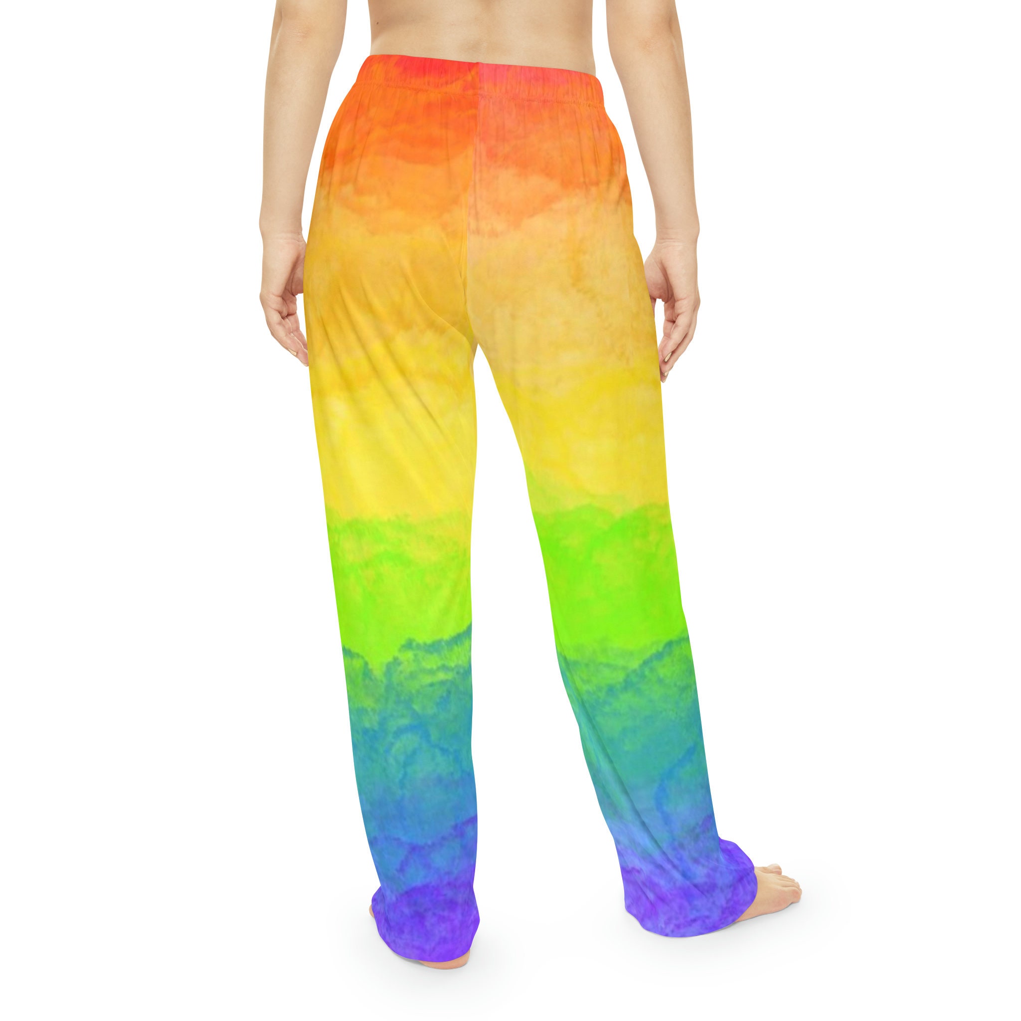 Ladies Pajama Pants Rainbow Flag Pride LGBTQ Novelty Pj - Etsy