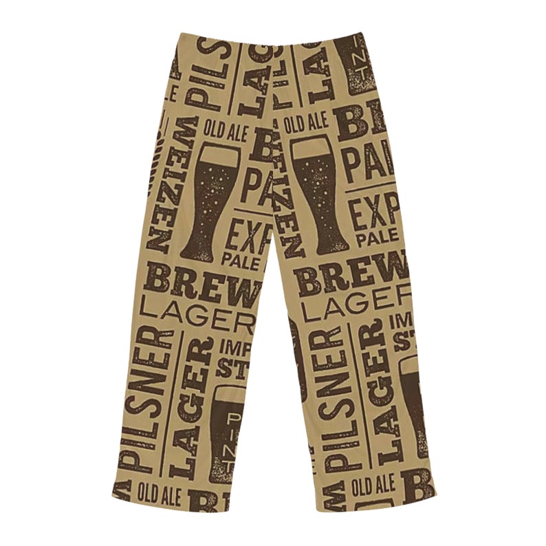 Men's Beer Theme Pajama Pants Craft Beer Lover Gift Pj - Etsy