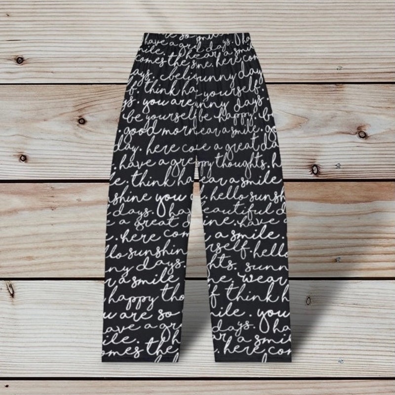 Pants With Words - Etsy