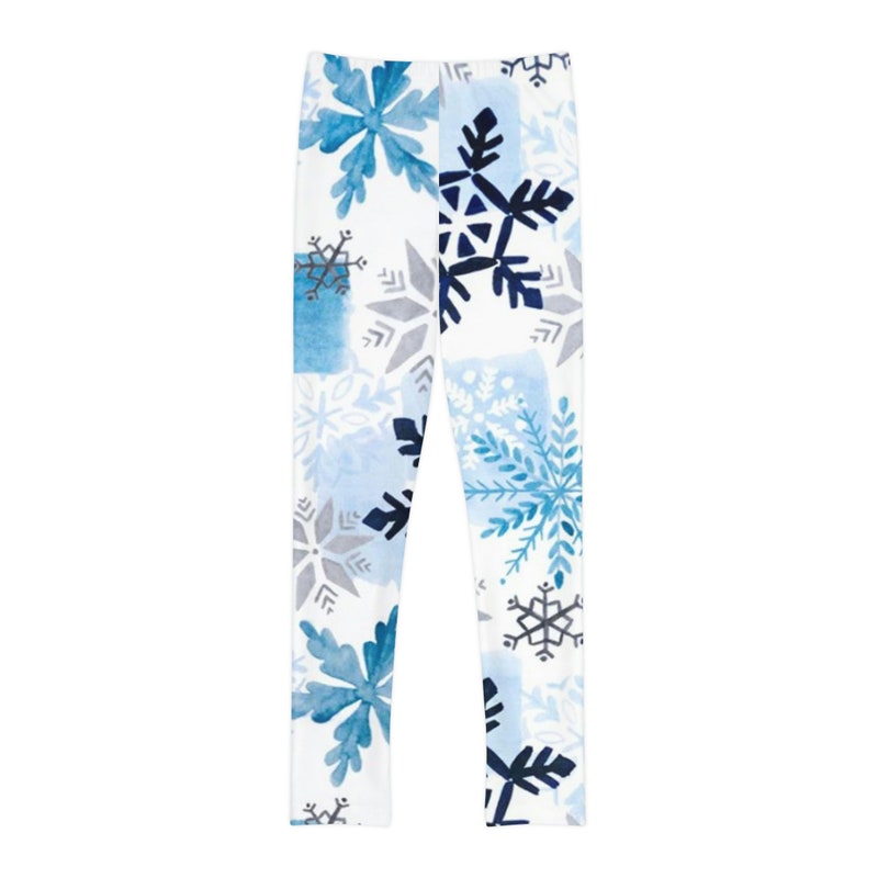 Snowflake Leggings - Etsy