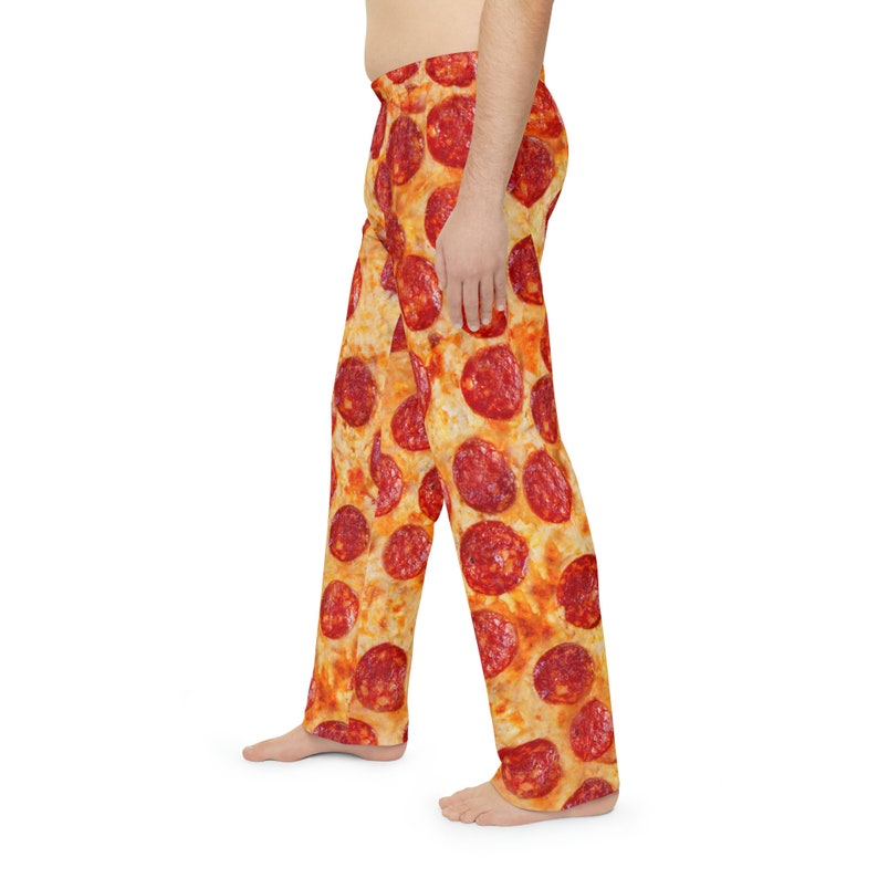 Men's Pajama Pants Pepperoni Pizza, Funny Men Pj Pants, Novelty Gift ...