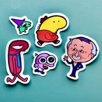 Depressed Pim Vinyl Sticker | Smiling Friends - Etsy