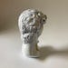 Statue of David White Gray Gold Resin Figurine Statue Classy ...