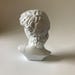 Statue of David White Gray Gold Resin Figurine Statue Classy ...