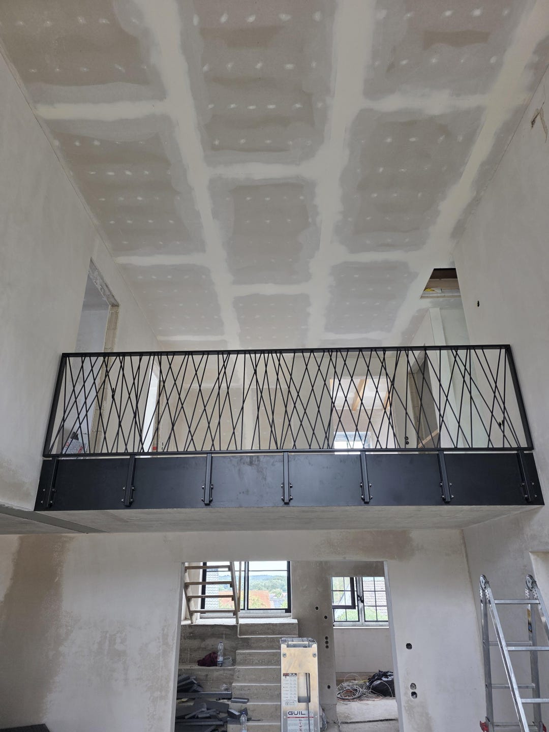 Stair Railing, Balcony Railing, Parapet Railing, 100 Cm Long, 92 Cm ...