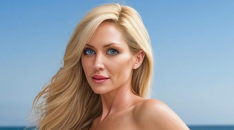 Mature Art Glossy Photo Sexy Nude Girl Model 8x10 New High Quality