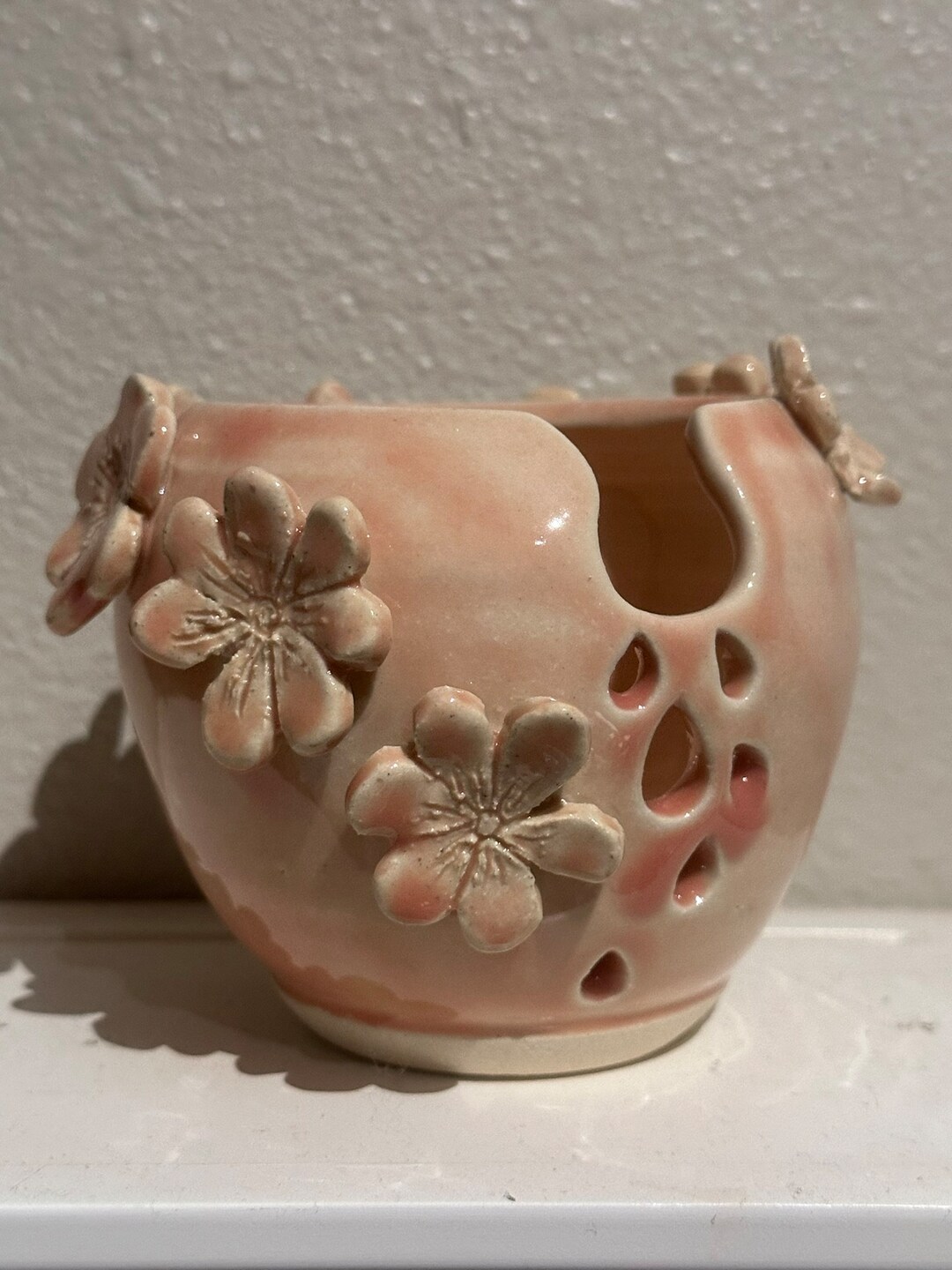 Earth Orange Decorative Ceramics Pot - Etsy