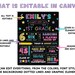 Chalkboard Back to School Sign Canva Template, Editable First Day of ...