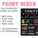 Chalkboard Back to School Sign Canva Template, Editable First Day of ...