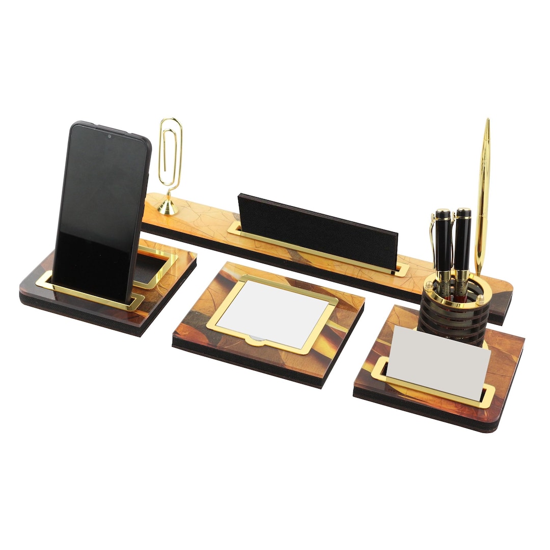 Personalized Wooden Desk Name Plate Patterned Wooden Desk Nameplate ...