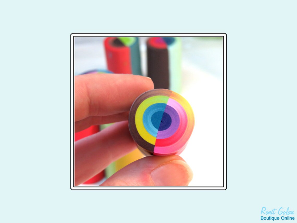 Enigmatic Circle Canes, Polymer Clay Canes Tutorial Ebook PDF ...