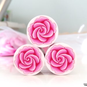 Rose Flower Cane Tutorial Ebook, Polymer Clay Flower Cane Tutorial PDF ...