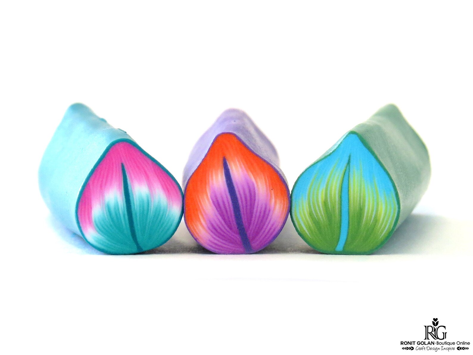 Polymer Clay Leaf Cane Tutorial Ebook, Polymer Clay Cane Tutorial ...