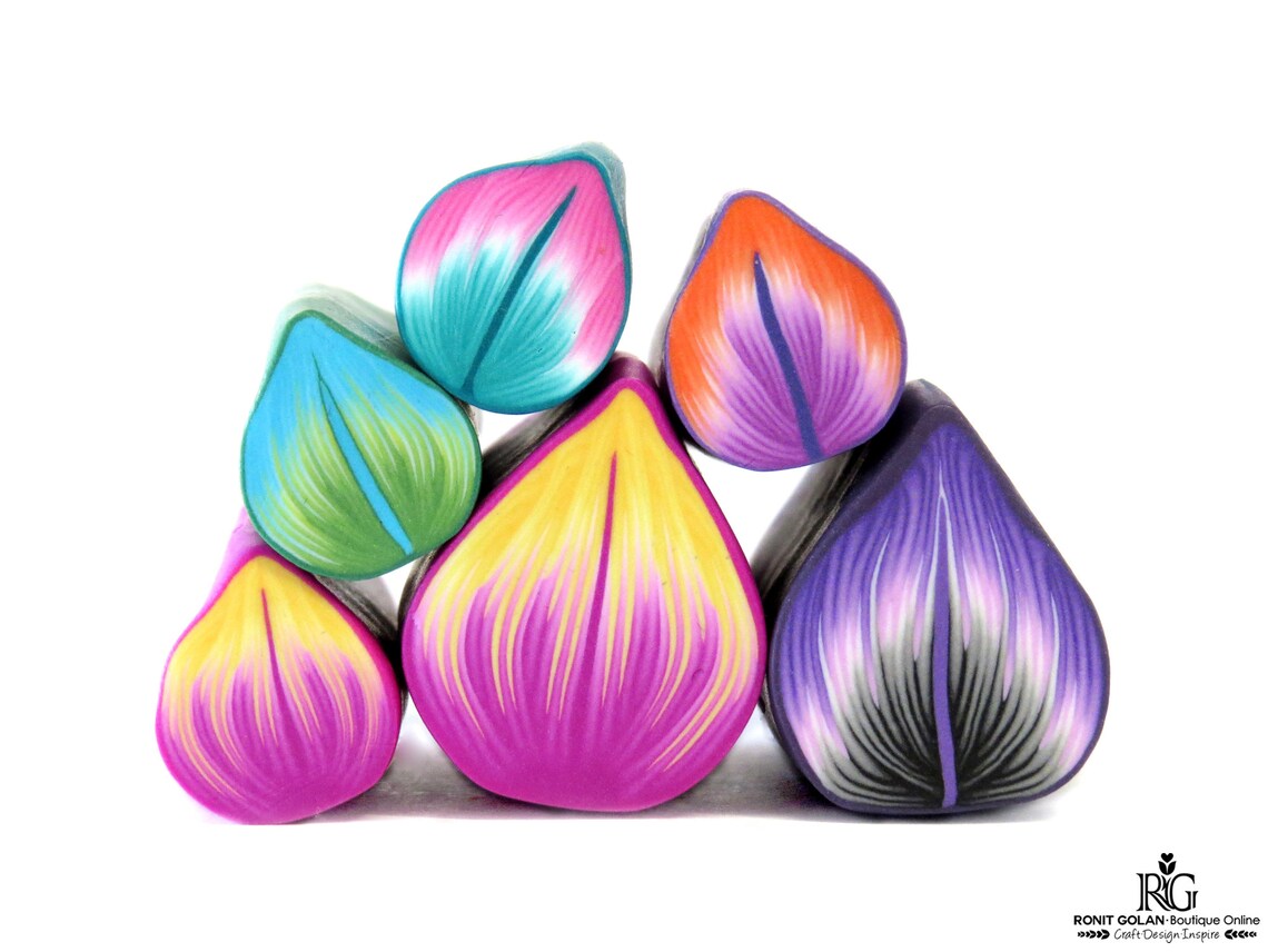 Polymer Clay Leaf Cane Tutorial Ebook Polymer Clay Cane - Etsy