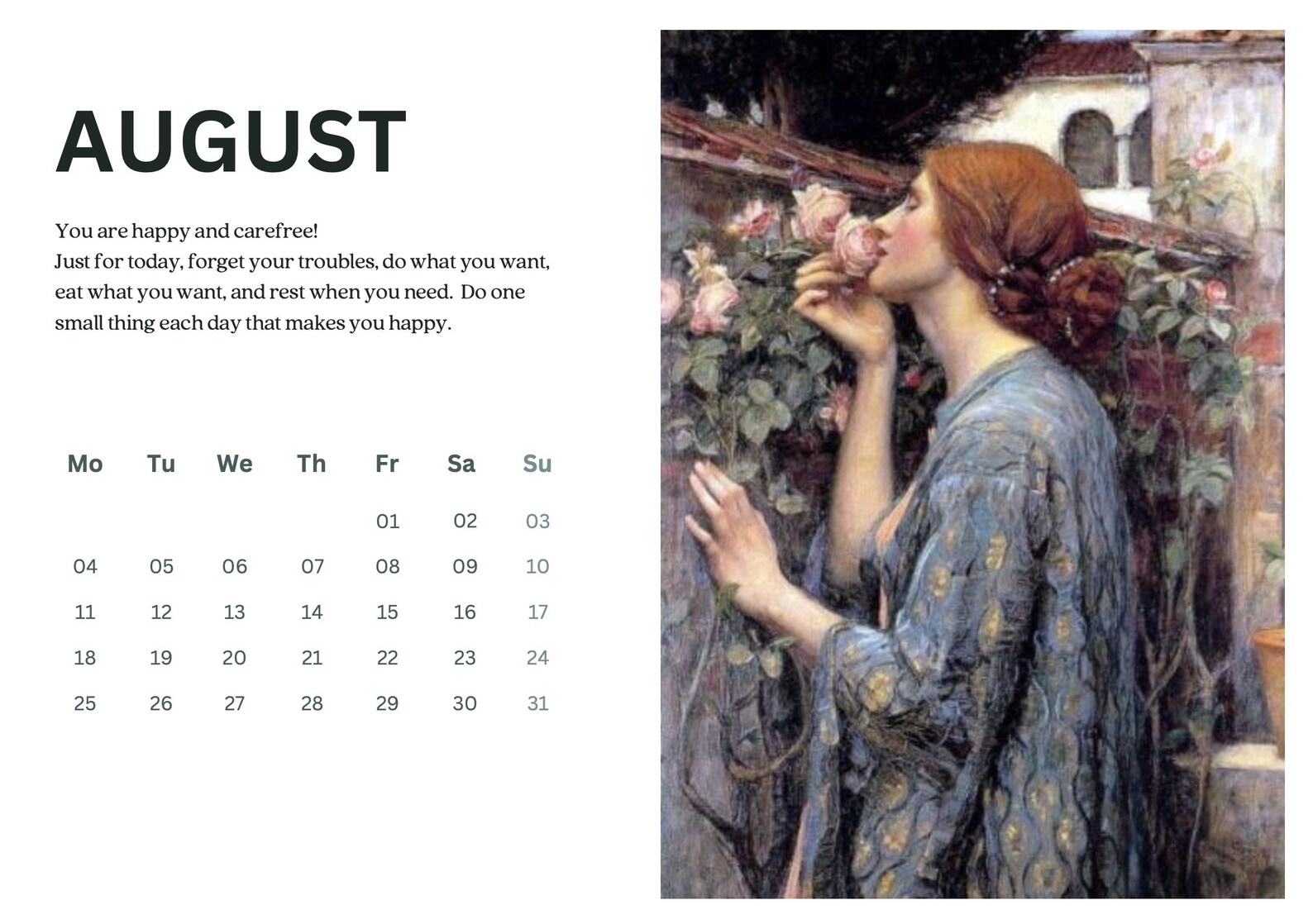 Witch Gothic Calendar 2025 Inspirational Quotes Digital PDF Download ...