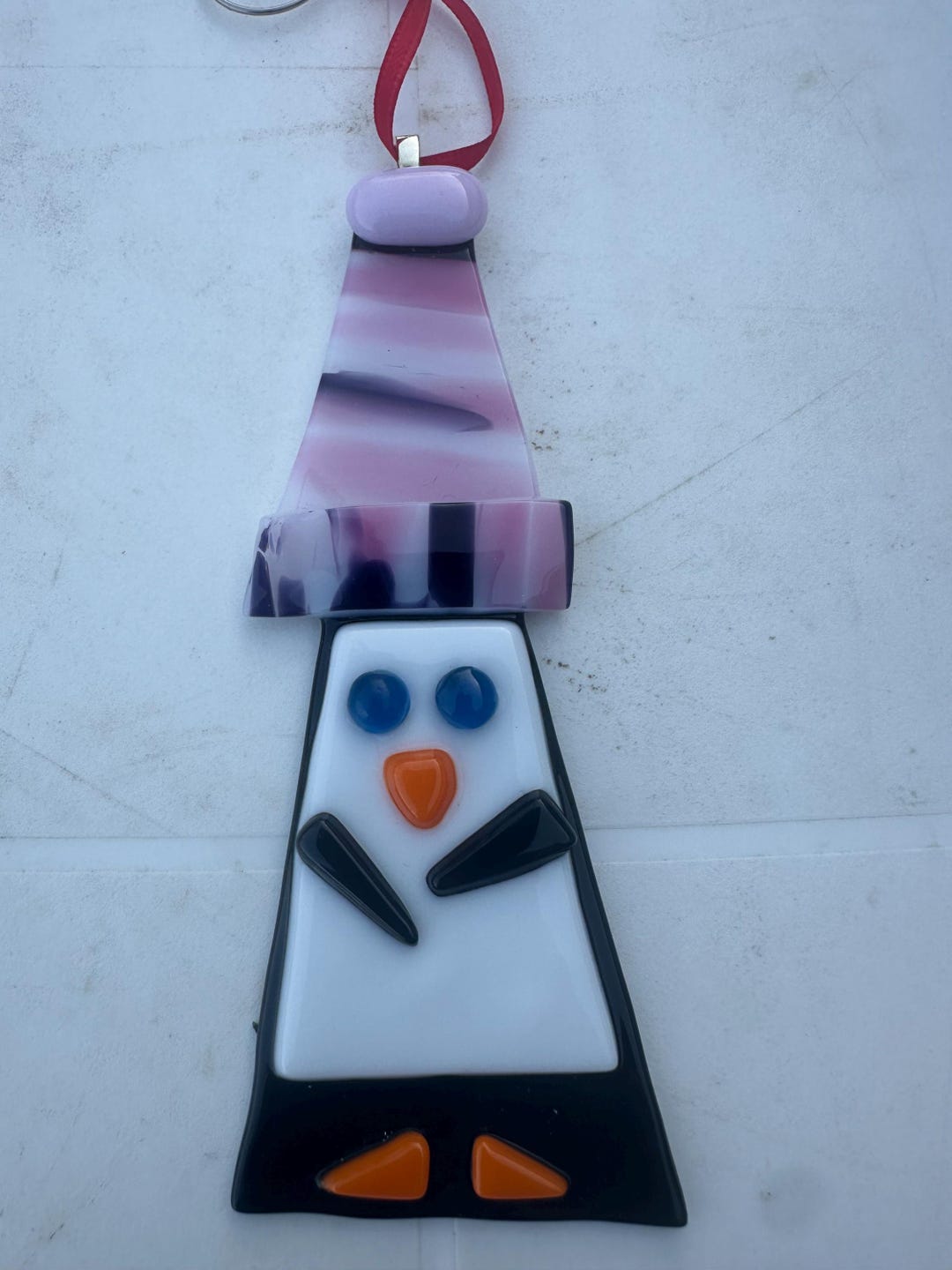 Pink Penguins Hats Handmade, Cute Penguin Lover Gift, Blue Eyed Penguin ...